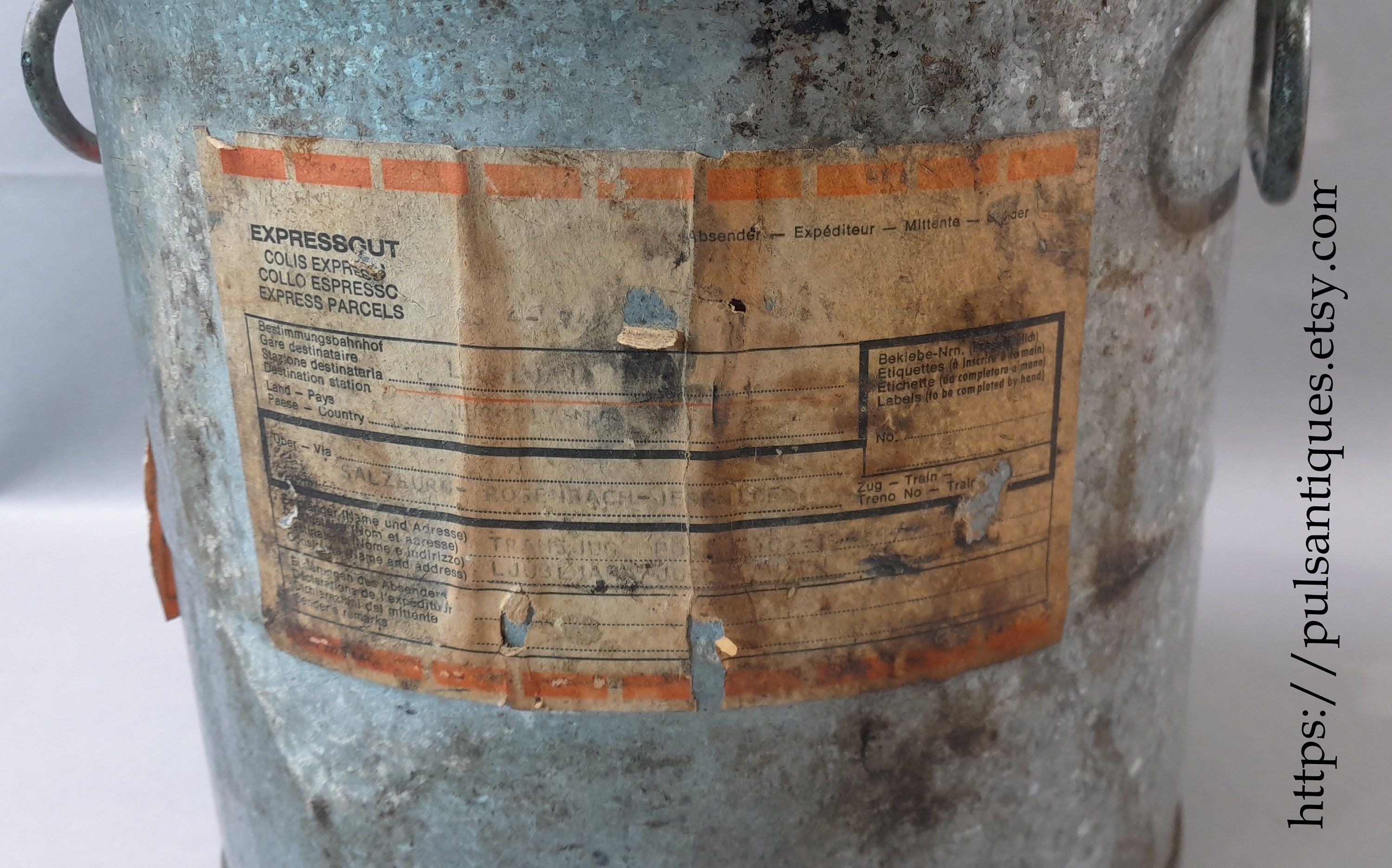 Vintage CONTAINER FOR OIL - Etsy