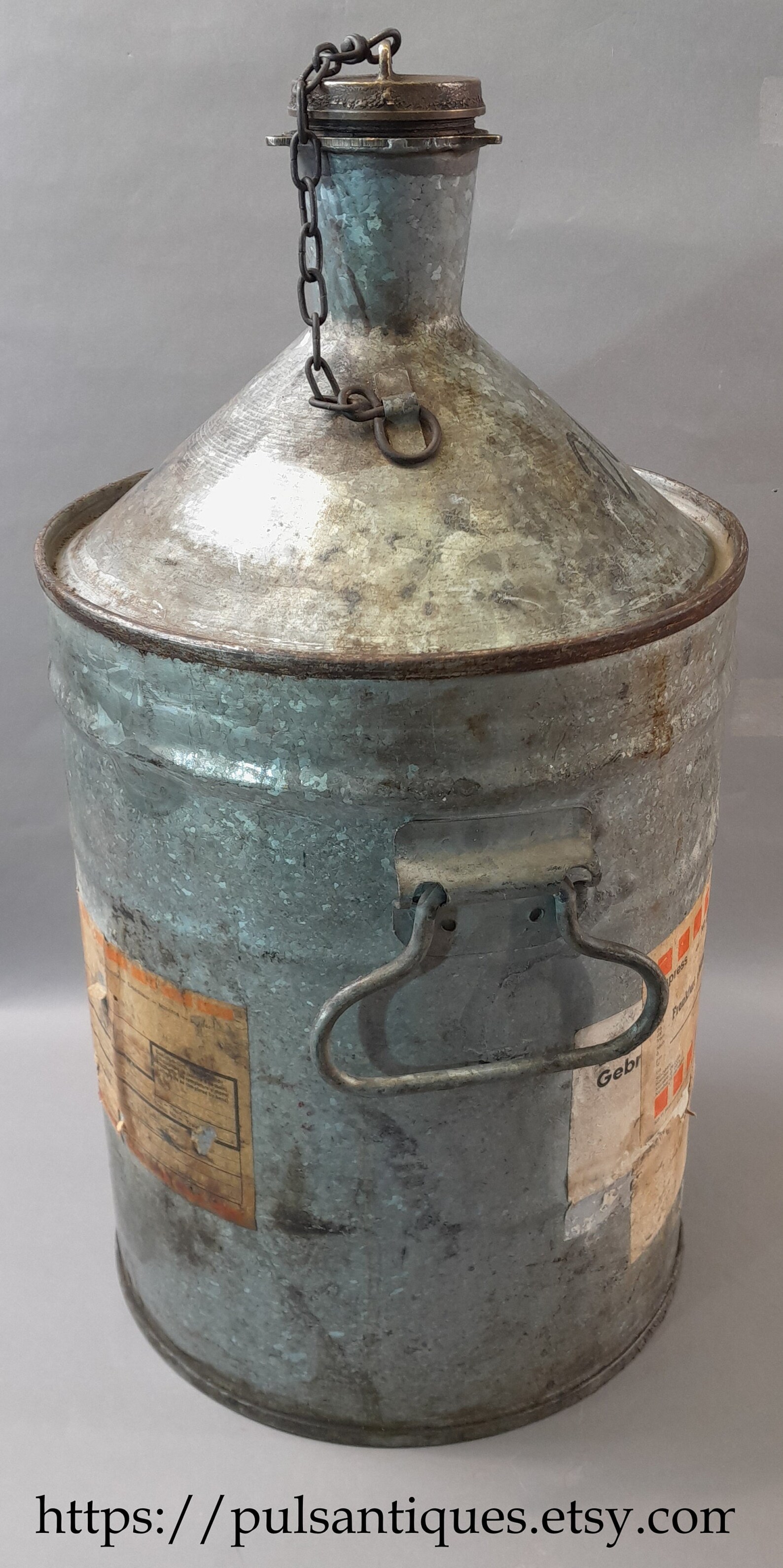 Vintage CONTAINER FOR OIL - Etsy