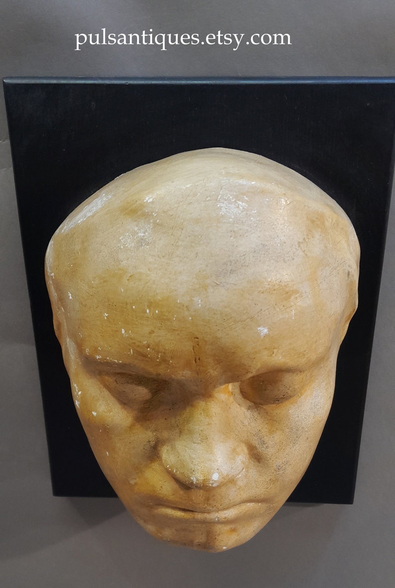 PLASTER DEATH MASK - Etsy