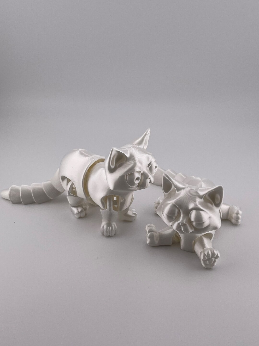 Articulated Cat 3d Printed Toy - Etsy