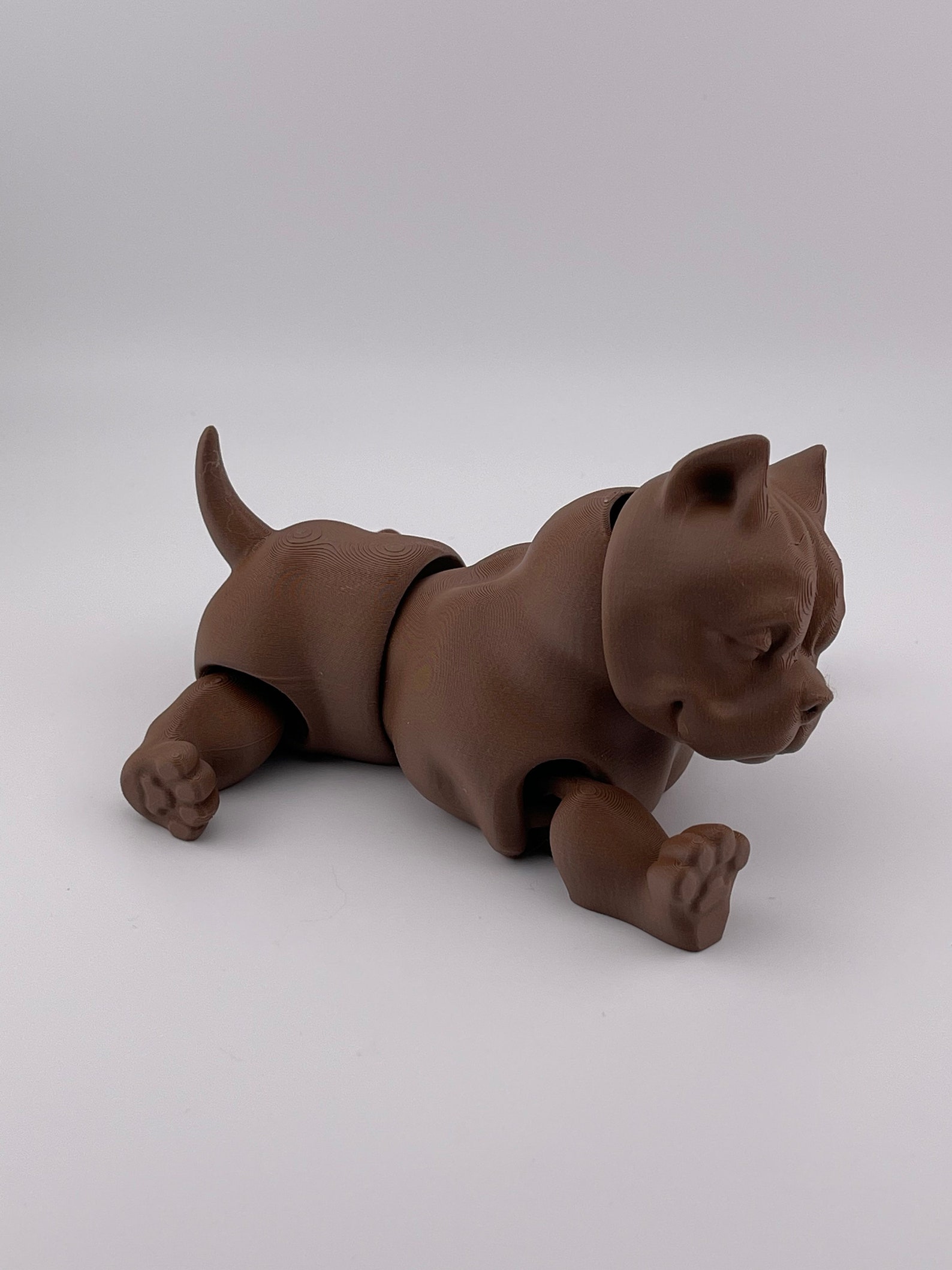 American Bully Articulating 3d Printed Toy - Etsy UK