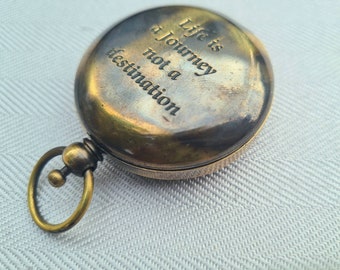 Antique Pocket Compass - Etsy UK