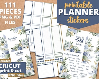 Printable Planner Stickers Classic Happy Planner Hibiscus Stickers ...