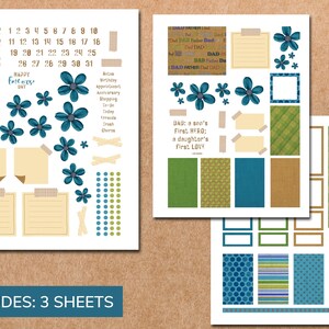 Printable Planner Stickers | Happy Planner | Dad Father's Day| Instant ...