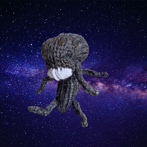 Crocheted Alien Facehugging Inspired Cat/ferret Toy catnip | Etsy