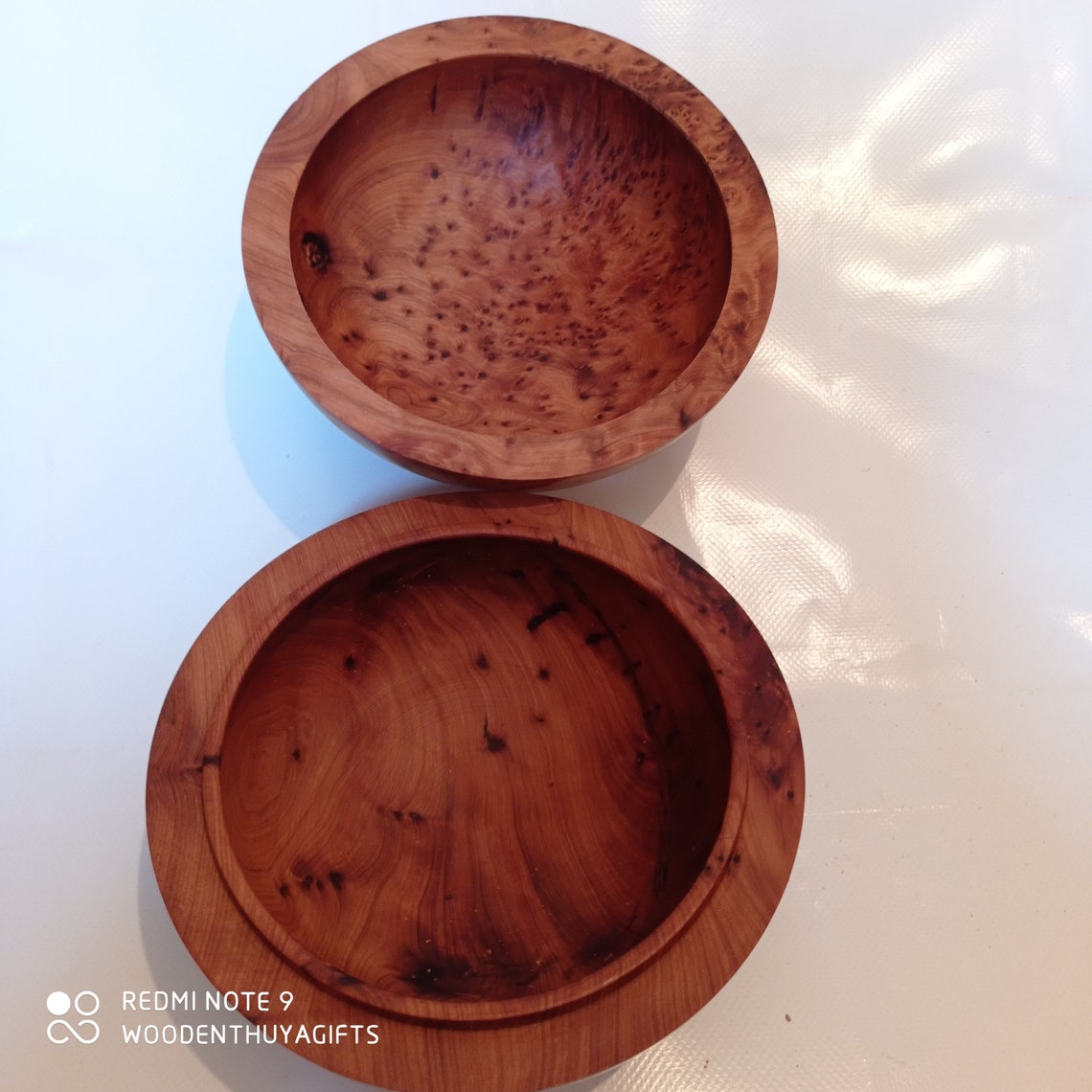 New Pebble Box Wooden Jewelry Box Pebble Box Thuya Wood Grain | Etsy