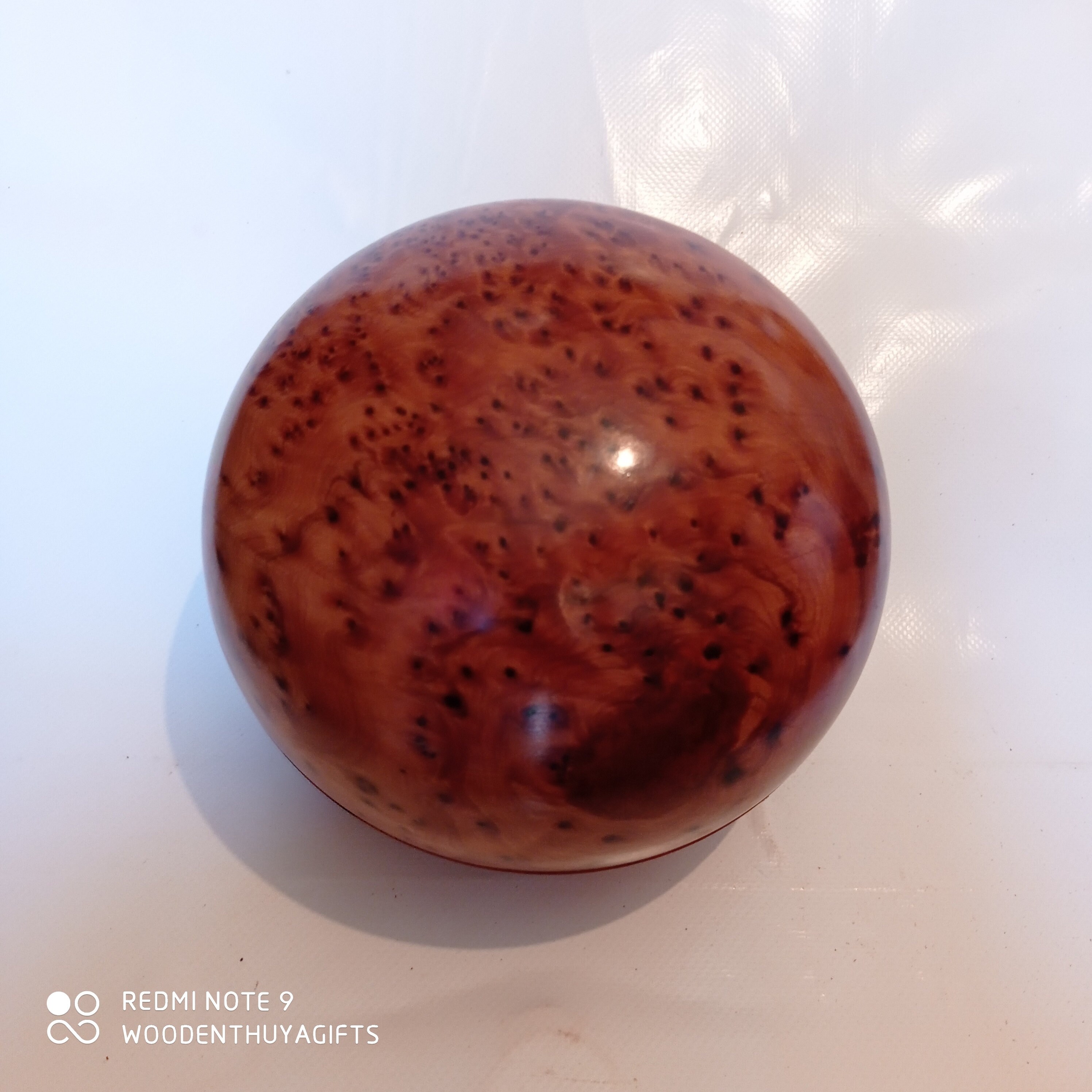 New Pebble Box Wooden Jewelry Box Pebble Box Thuya Wood Grain | Etsy