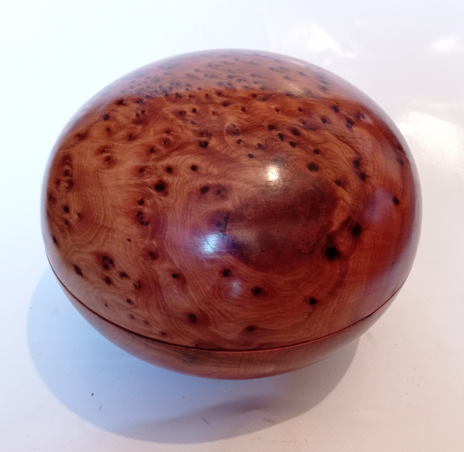 New Pebble Box Wooden Jewelry Box Pebble Box Thuya Wood Grain - Etsy