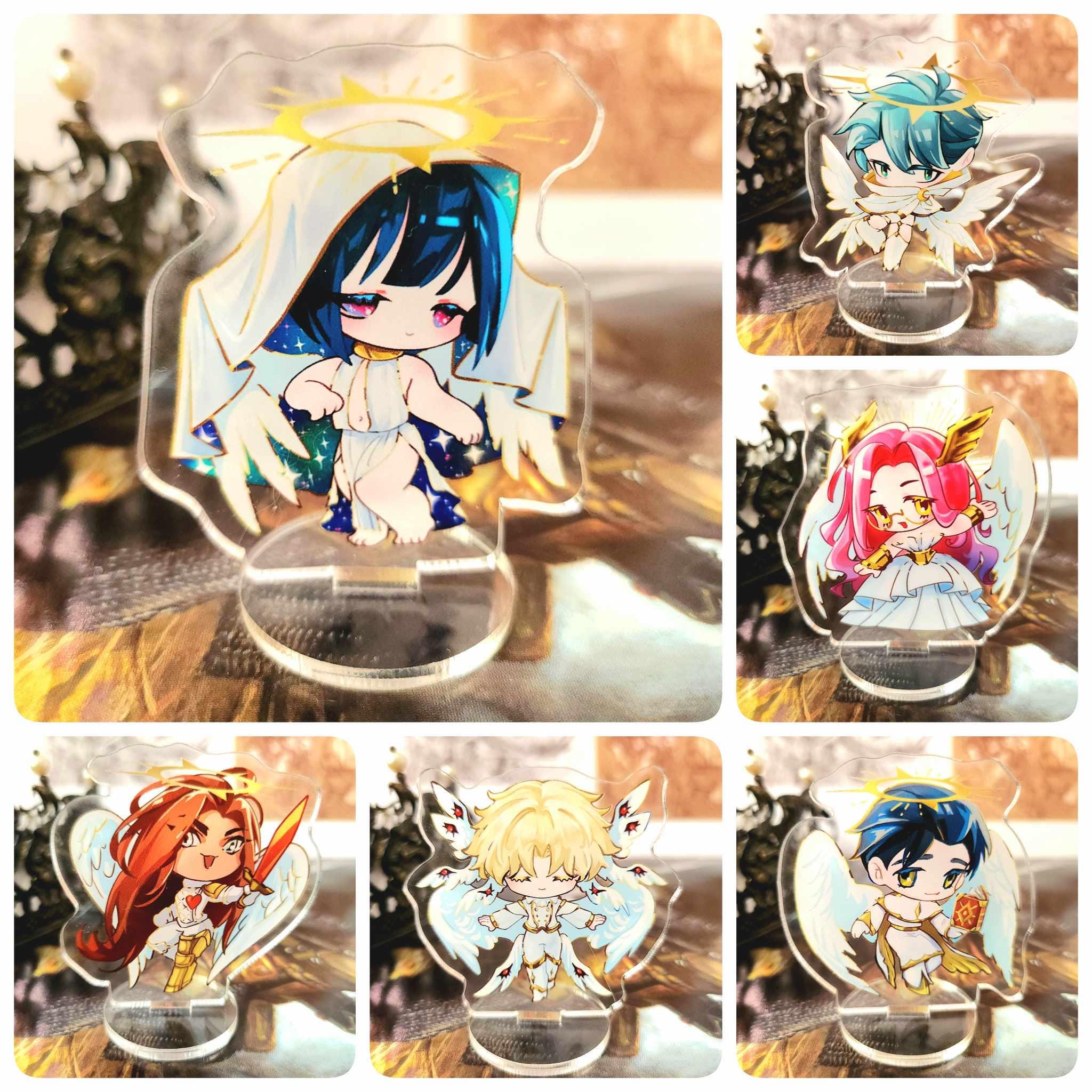 Alien Stage Gacha Mini Standee Angel Demon AU - Etsy