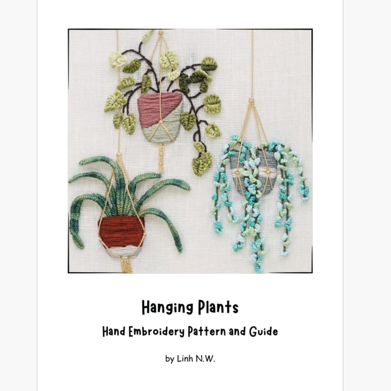 Plant Embroidery - Etsy