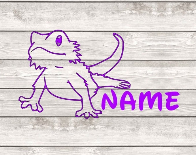 Customizable Name Ball Python Snake Vinyl Decal (READ DESCRIPTION) - Etsy