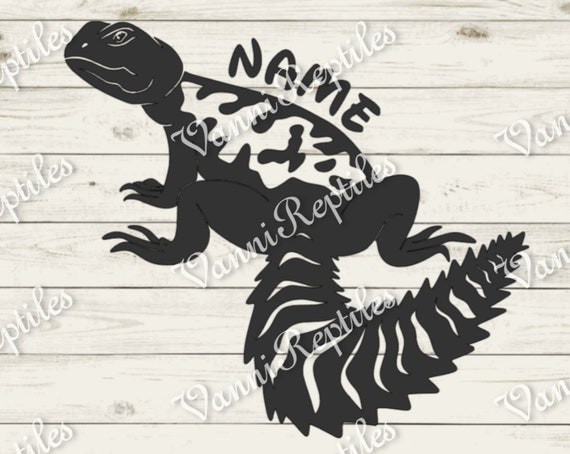 Uromastyx Lizard Vinyl Decal Cute Reptile Sticker | Etsy