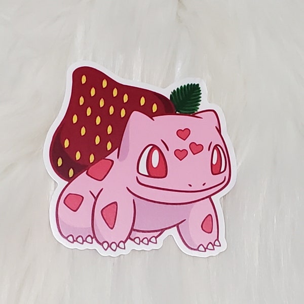 Strawberry Bulbasaur - Etsy
