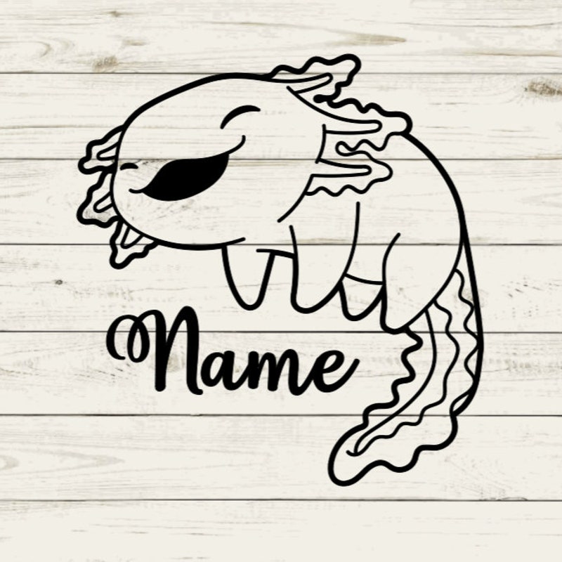 Axolotl Sticker - Etsy
