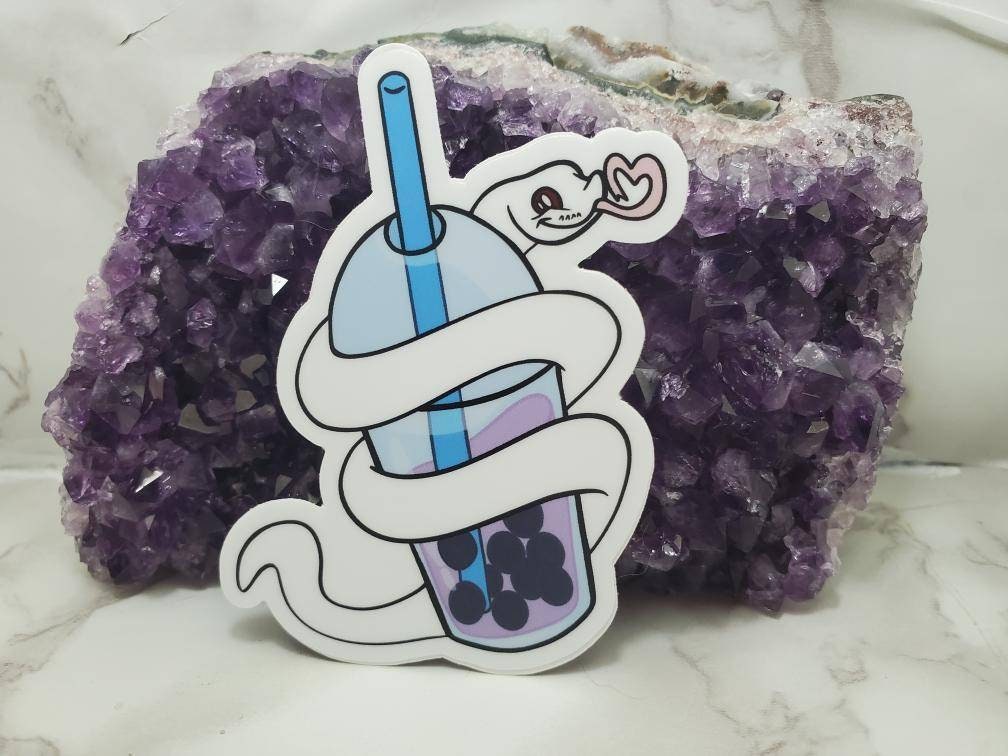 Boba Snake Sticker Hognose Boba Sticker Ball Python Boba | Etsy