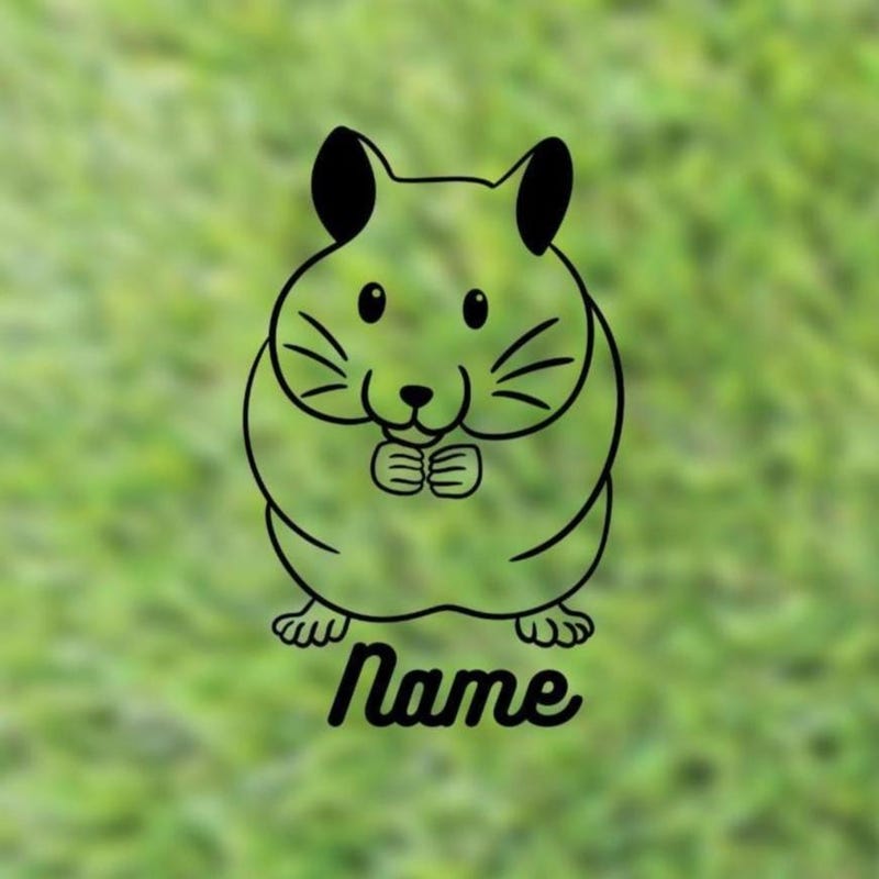 Hamster Stickers - Etsy