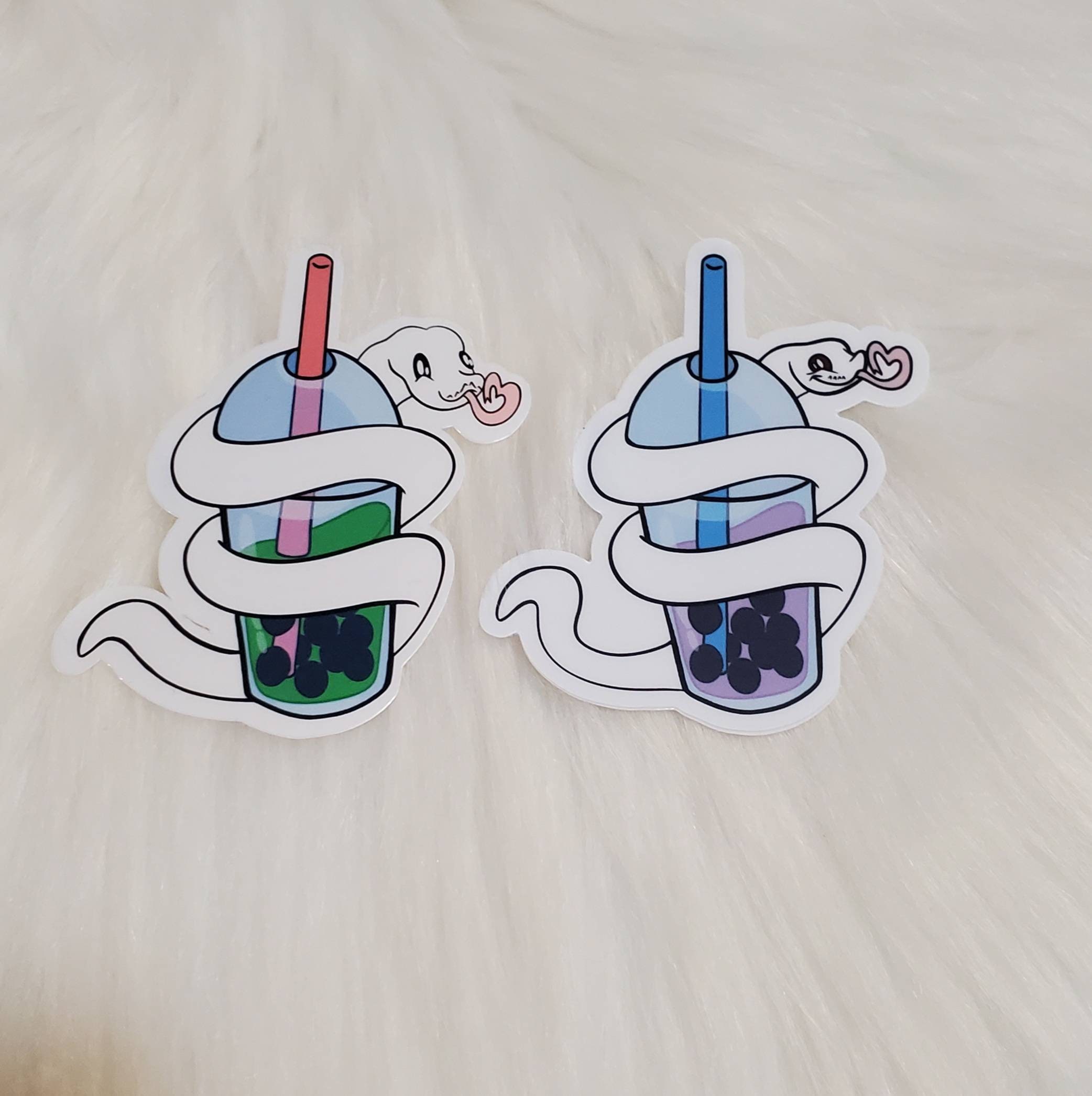 Boba Snake Sticker Hognose Boba Sticker Ball Python Boba | Etsy