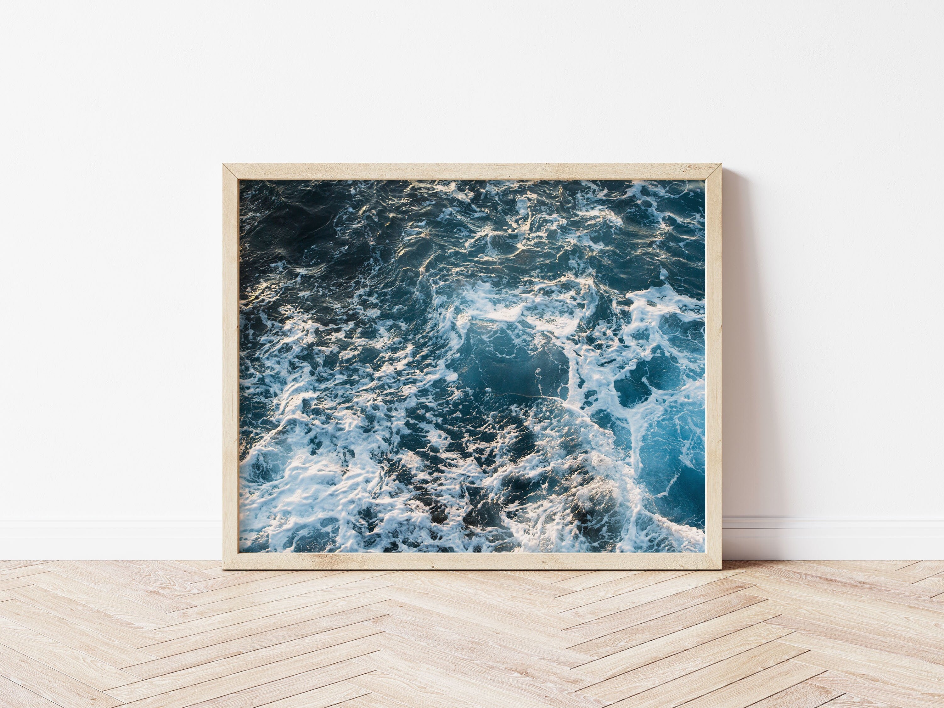Ocean Digital Print, Ocean Waves Print, Hawaii Print, Beach House Decor ...