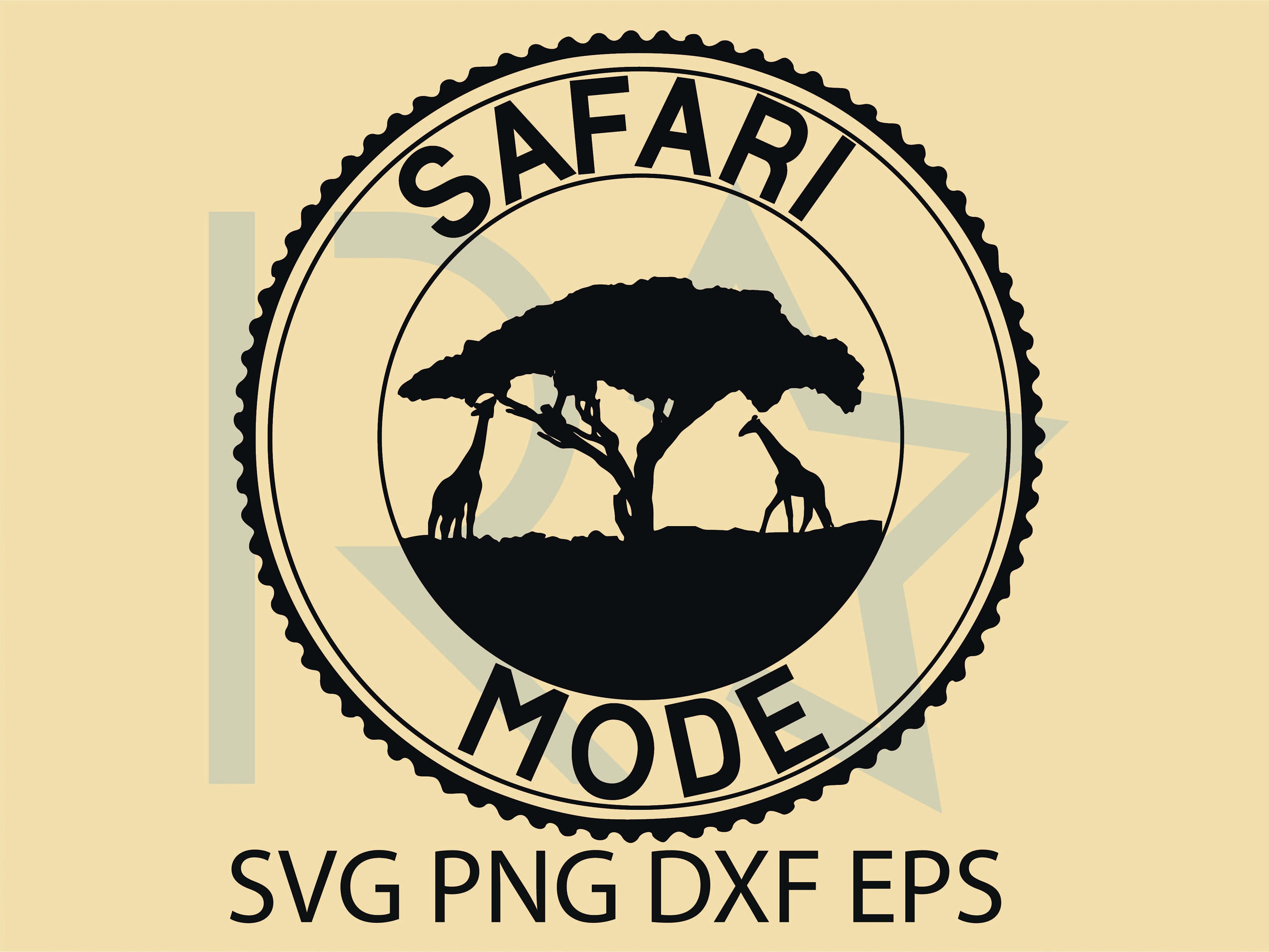 Safari Mode Svg, Animal, Kingdom, Digital Download, Adventure - Etsy