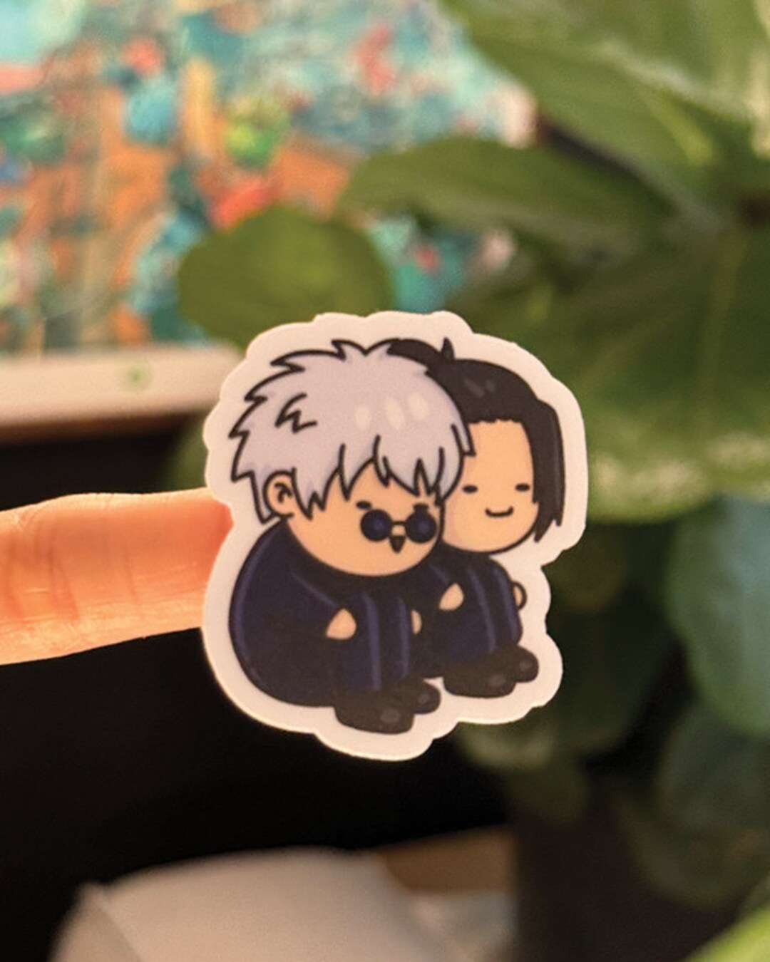 Best Friend Sticker Collection Gojo Satoru and Geto Suguru Vinyl Die ...