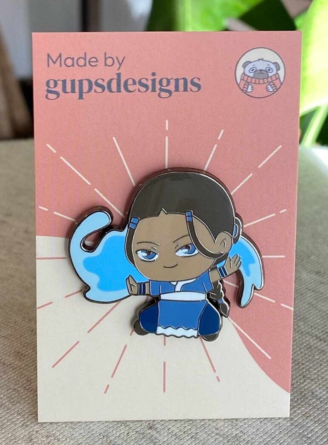 ATLA Waterbending Master Hard Enamel Pin - Etsy