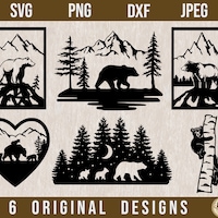 Bear Svg - Etsy