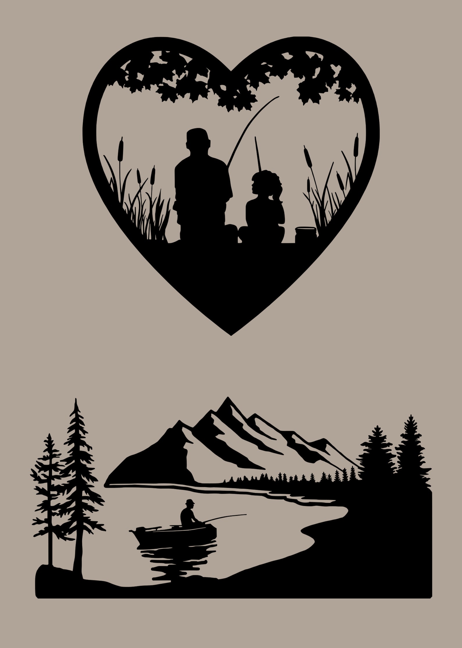 Fishing SVG Bundle Fisherman SVG Lasercut Files Bass Svg - Etsy