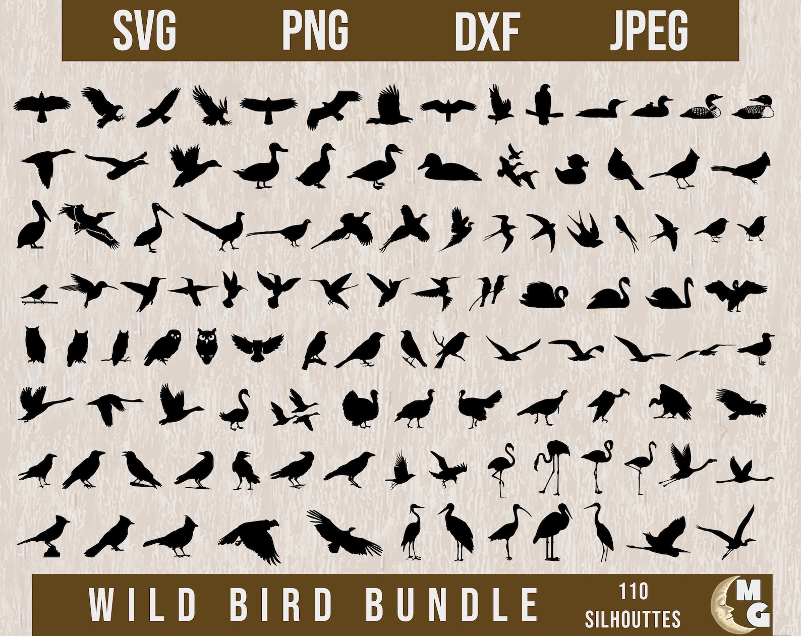 110 Wild Bird Svg Bundle North American Birds Svgsvg - Etsy