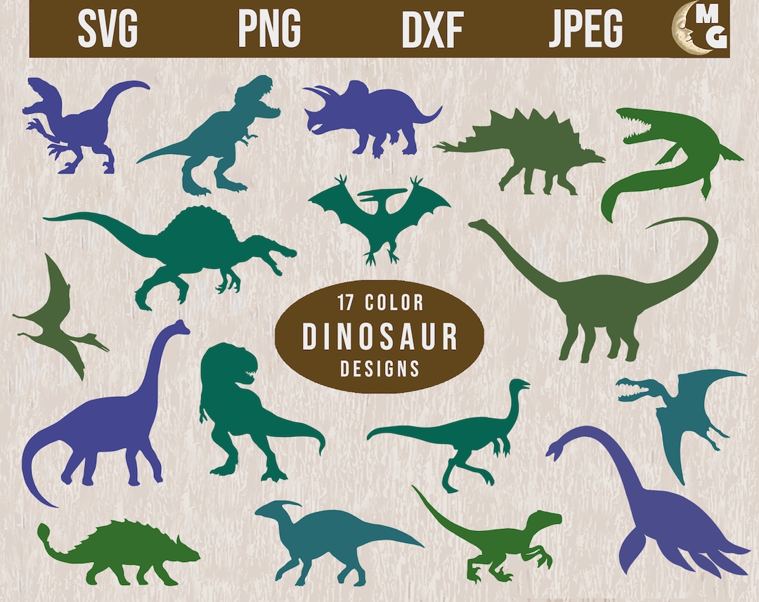 Dinosaur SVG Bundle, Dinosaur SVG, T-rex Svg, Dinosaur Cut Files ...