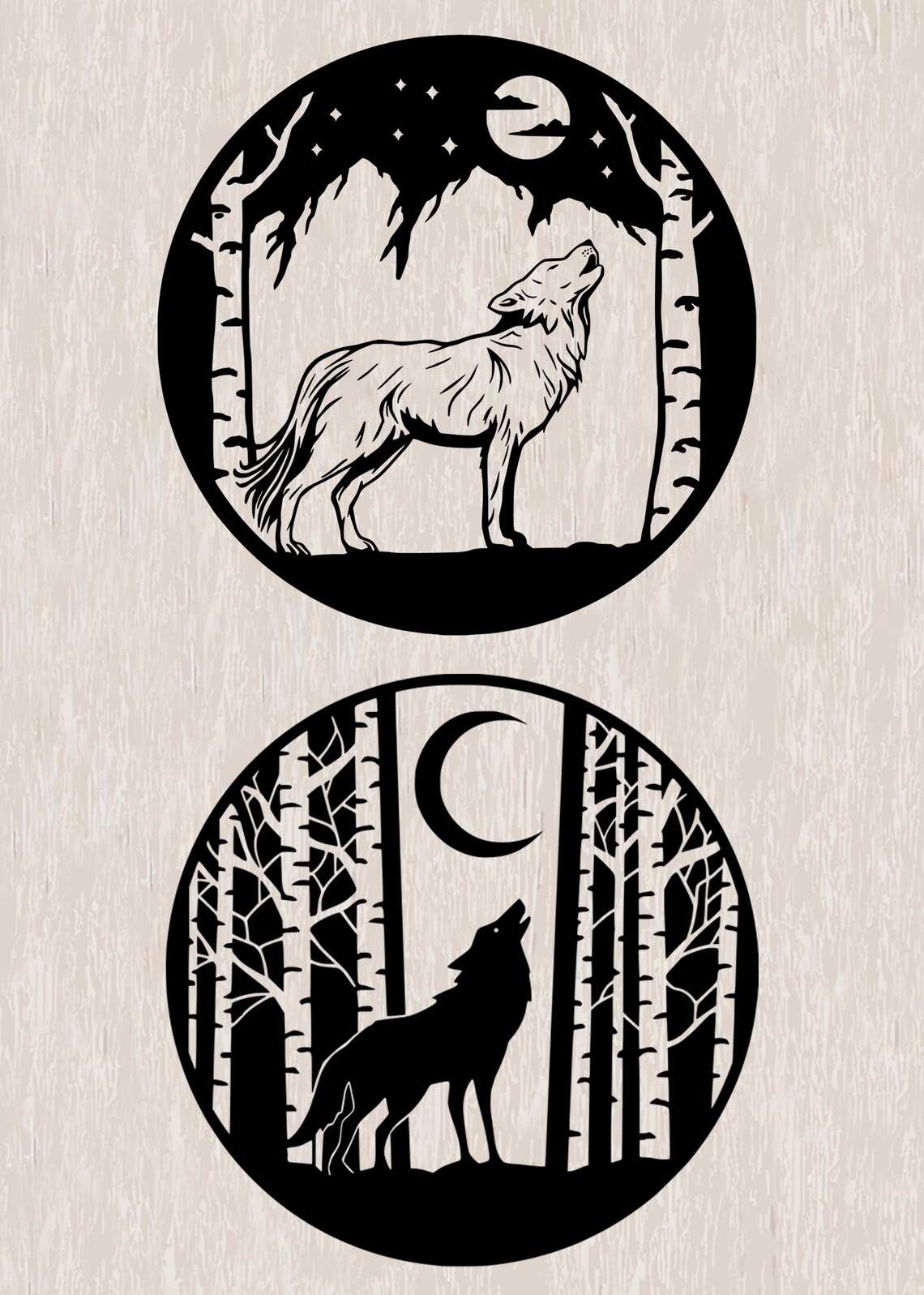 Wolf SVG Bundle Wolf SVG Howling Wolf Svg Wolves Svg - Etsy