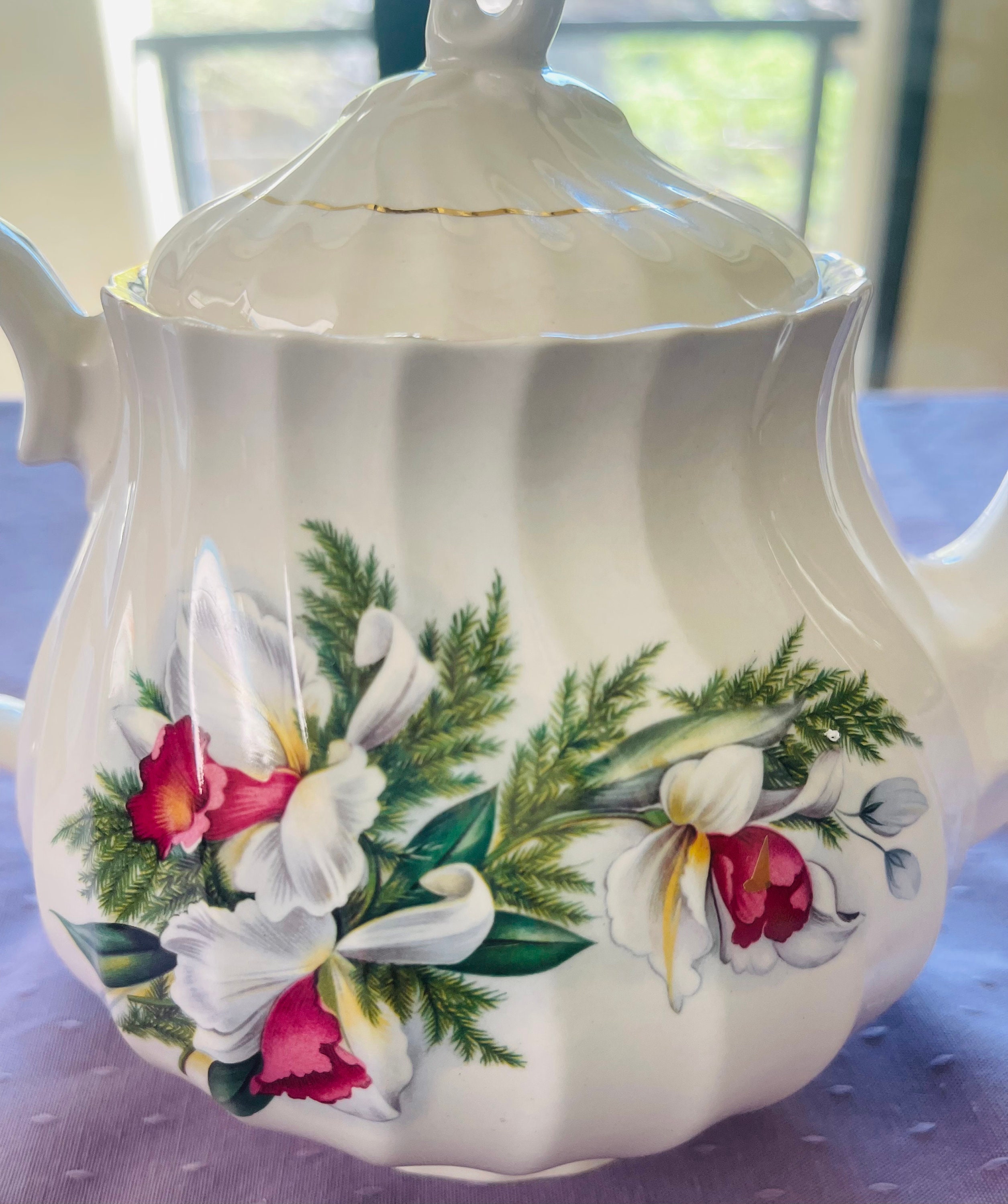 Crown Dorset, Staffordshire Tea Pot - Etsy