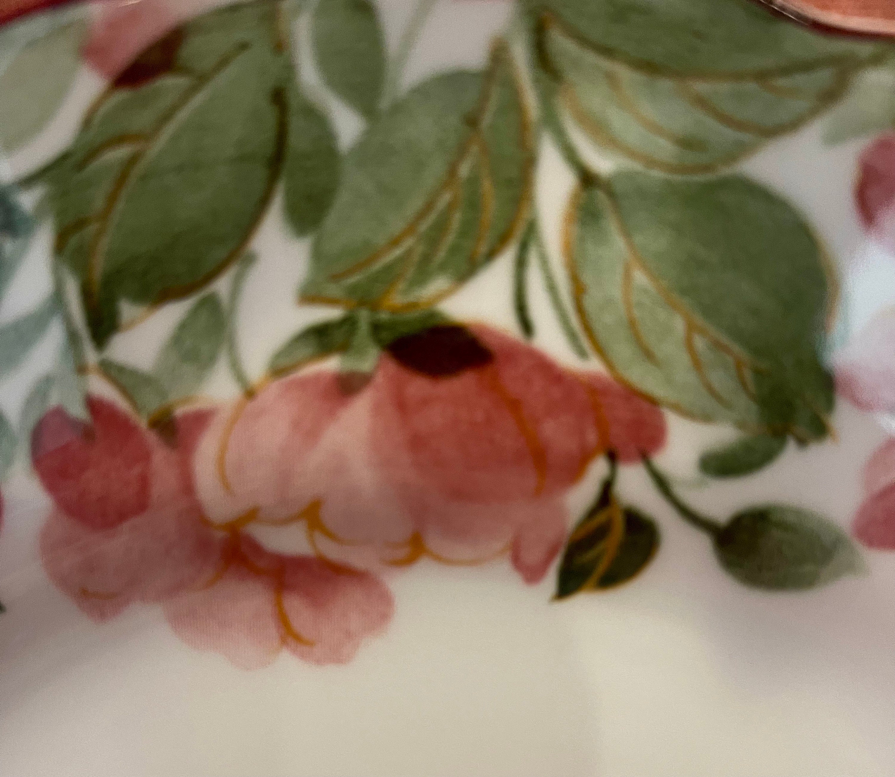 Set of 7 Beautiful Dinner Plates by Nikki in the Precious Pattern - Etsy