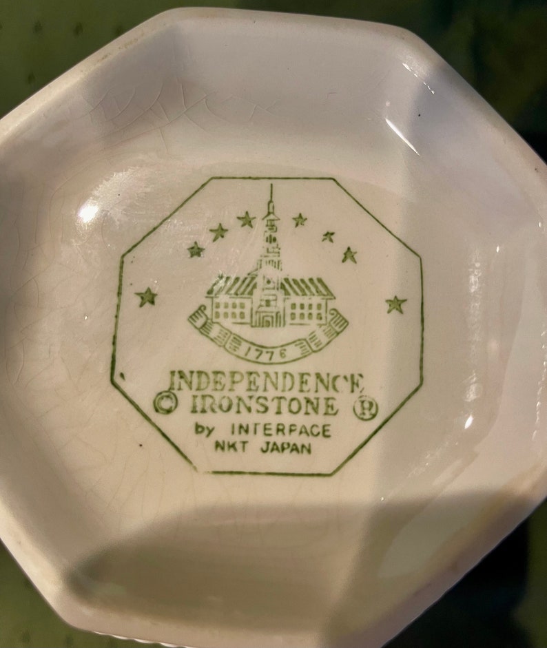 Vintage Teapot and Lid by Independence,in the Independence White ...