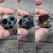 D20 Skull Geode 33mm Dice Sharp Edge, D&D Dice Set for Dungeons and ...