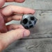 D20 Skull Geode 33mm Dice Sharp Edge, D&D Dice Set for Dungeons and ...
