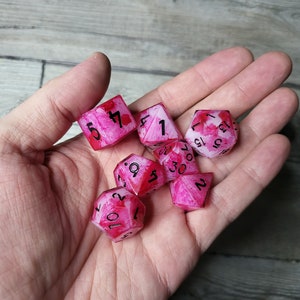 Dice Blood Set Vampire Dice Set Sharp Edge Dice , Dungeons and Dragons ...