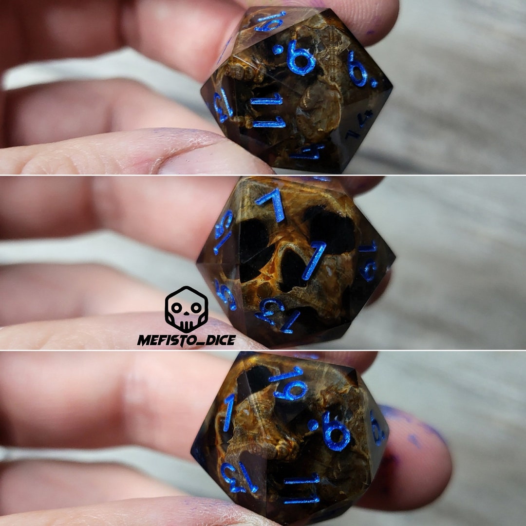 D20 Says Skull Dungeons and Dragons Dnd - Etsy