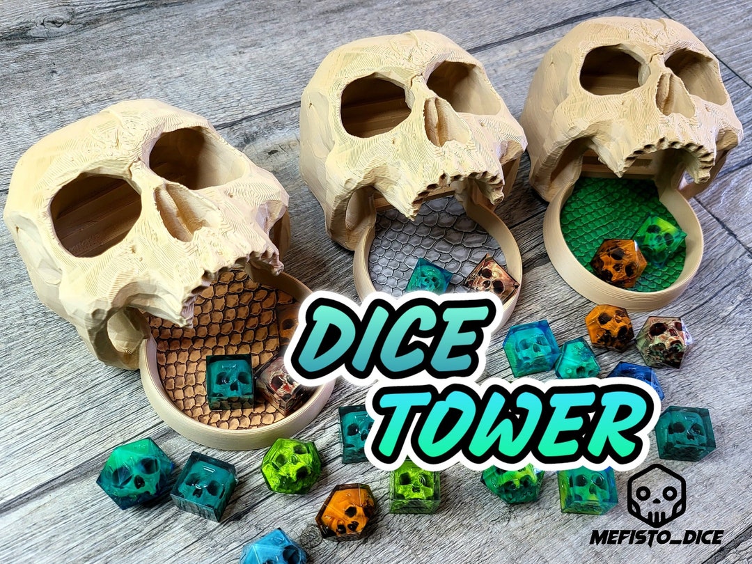 Dice Tower Skull Skull , Roll Dice Snake Snake Dungeon D D Roll Dices ...