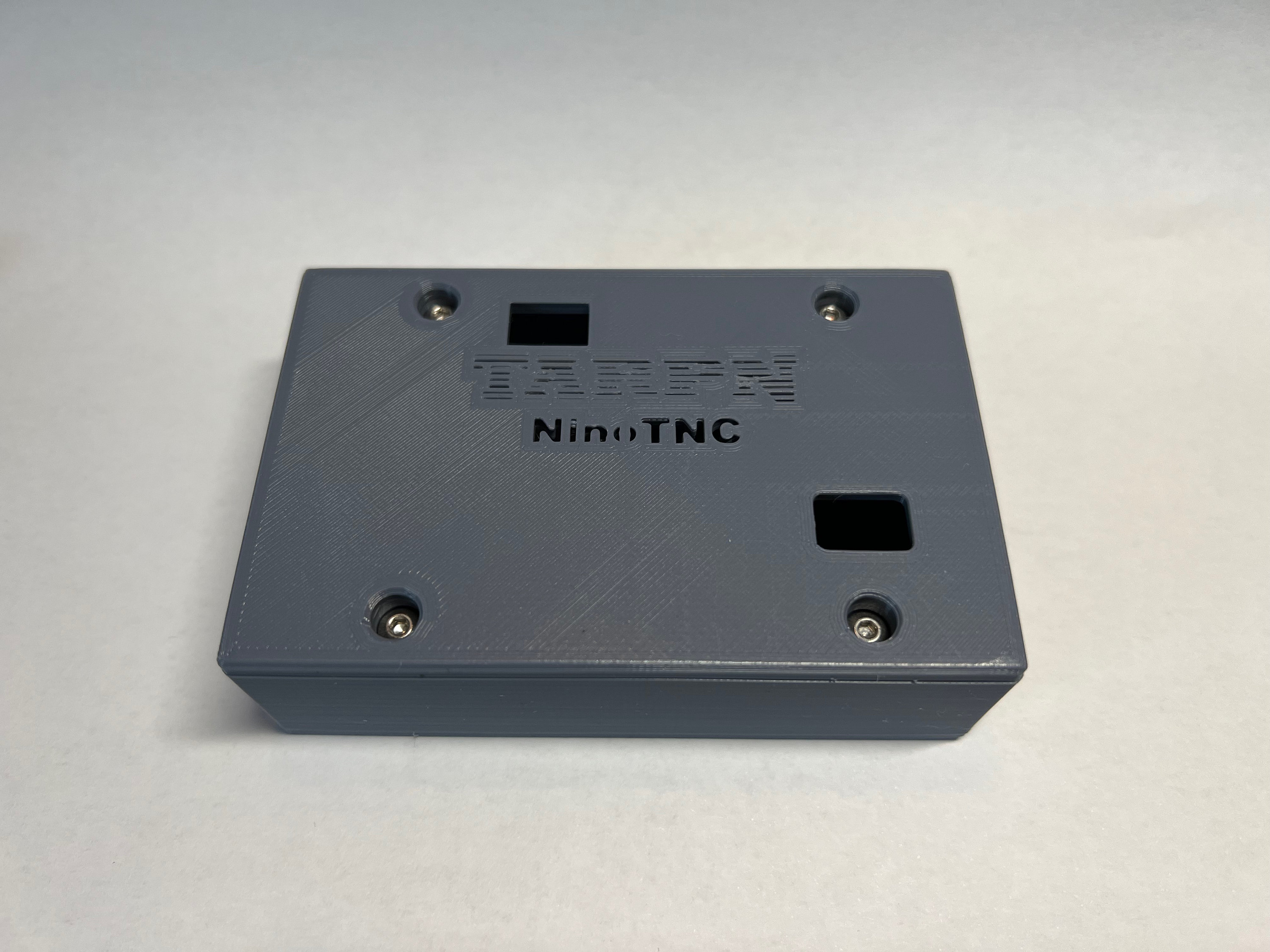 Ninotnc Case Gray 3D Printed for Version A4 With Opening for Signal ...