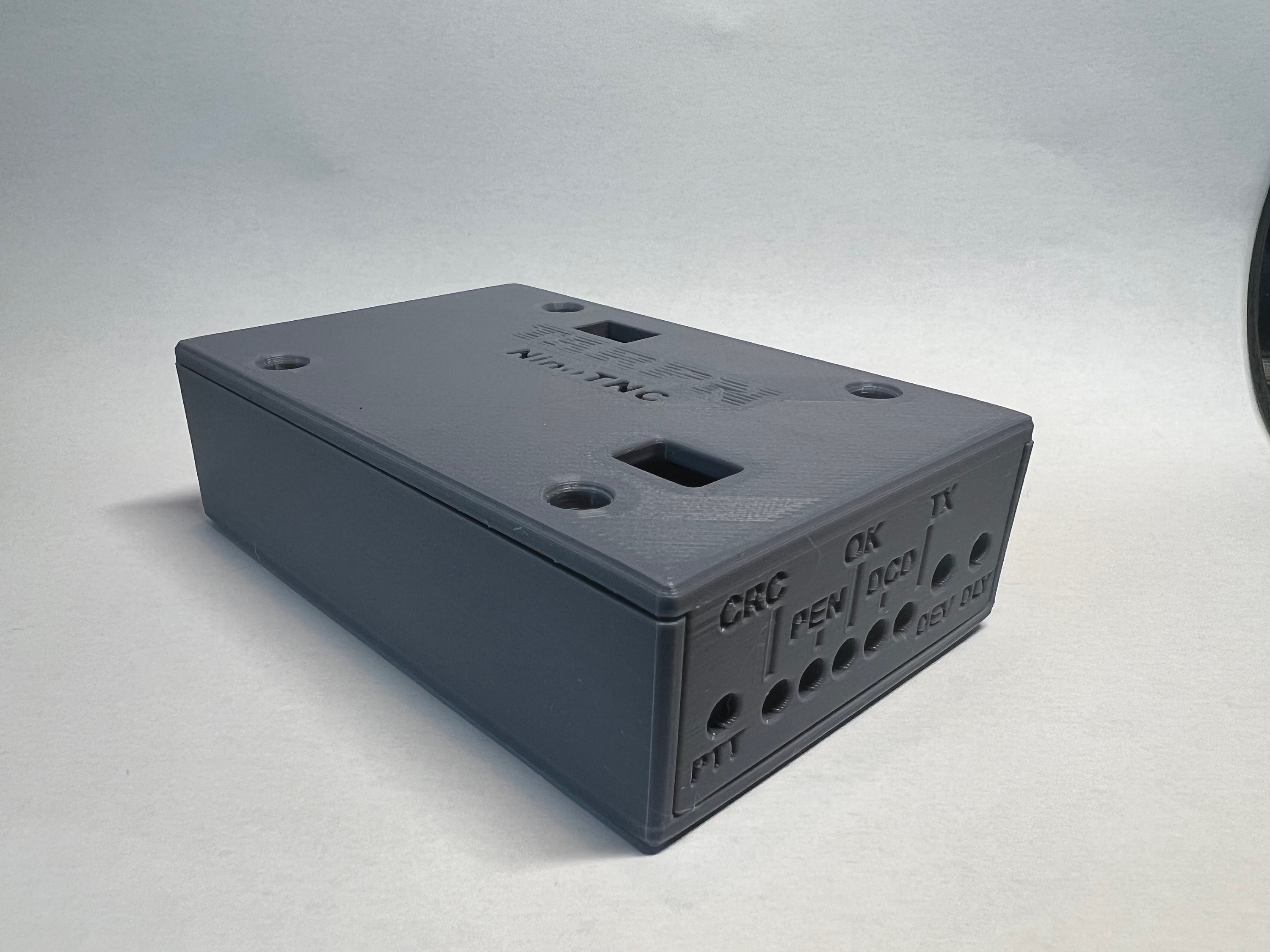 Ninotnc Case Gray 3D Printed for Version A4 With Opening for Signal ...