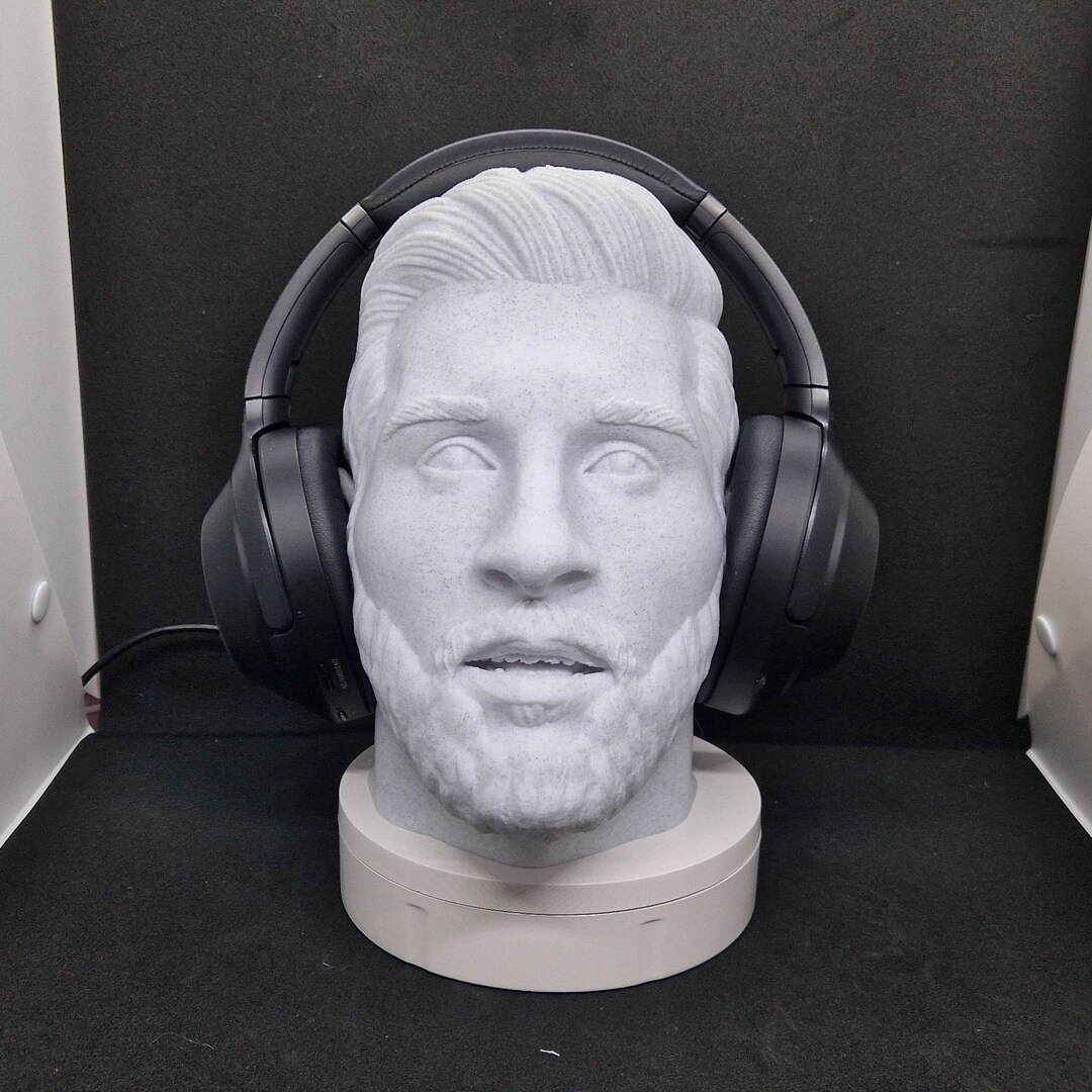 Lionel Messi Headphone Stand | Headphone Holder, Gaming, Room Decor ...