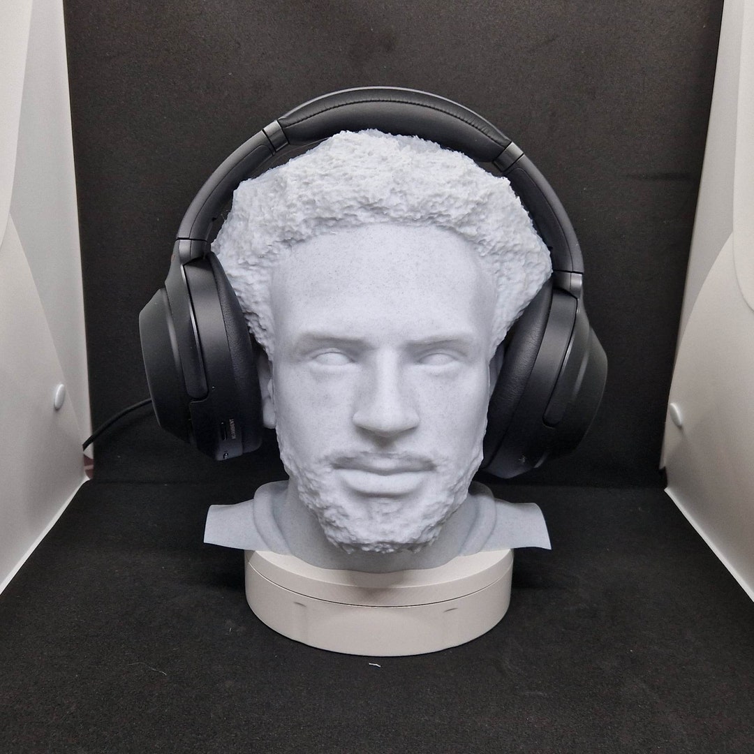 Mohamed Salah Headphone Stand Headphone Holder, Gaming, Room Decor ...