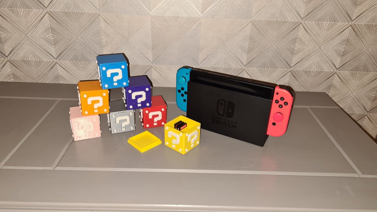 Nintendo Switch Games Super Mario Brothers Question Mark Box - Etsy UK