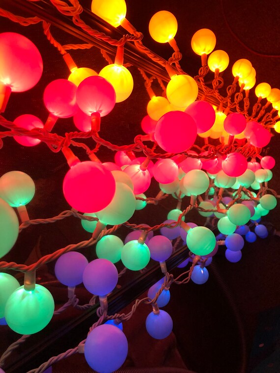 Indoor/outdoor Round String Lights - Etsy