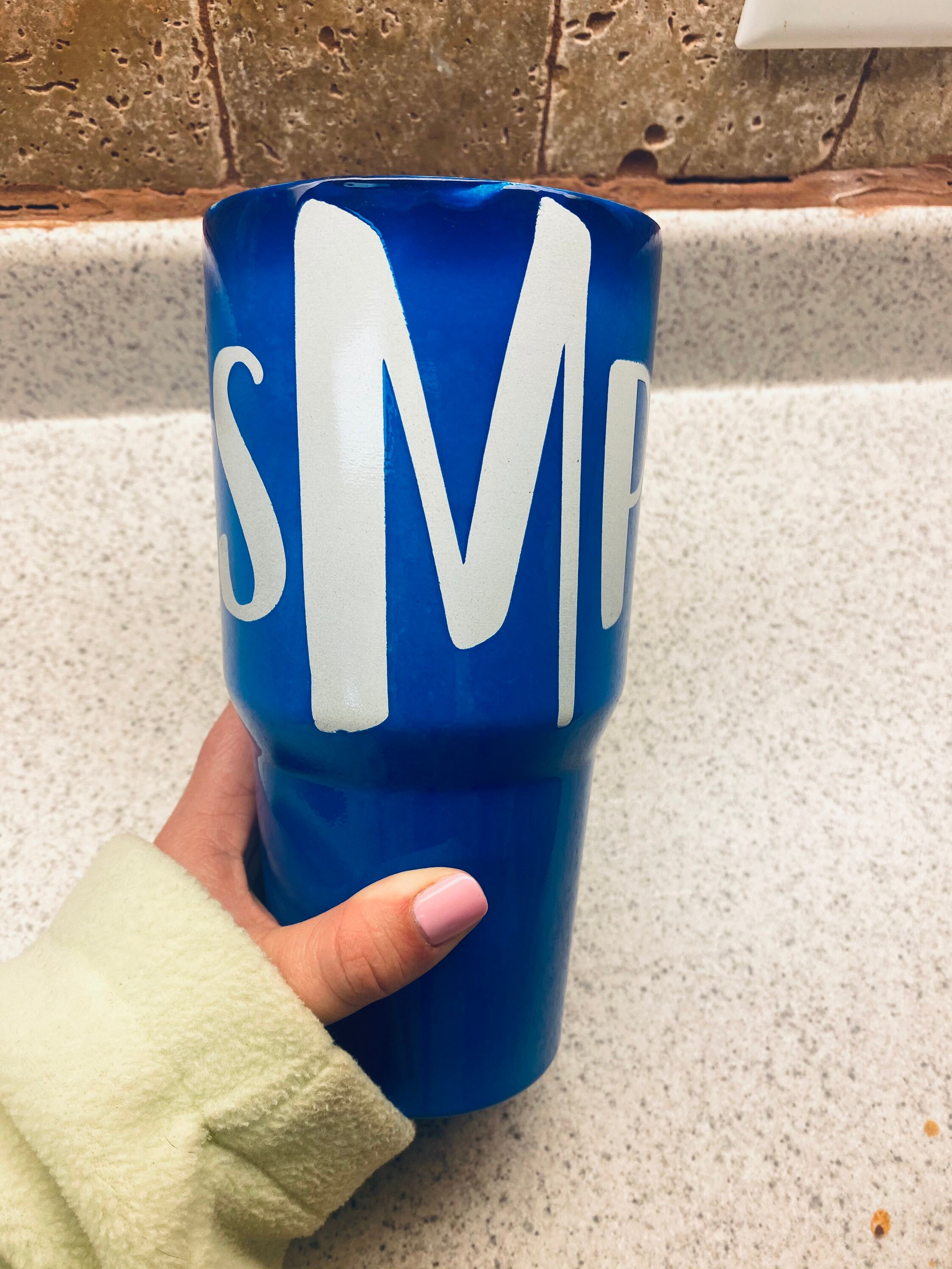 Personalized Powder Coated Tumbler - Etsy