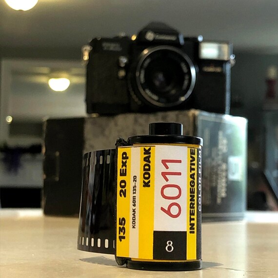 6011 Kodak Vericolor Internegative 135-20 - Etsy