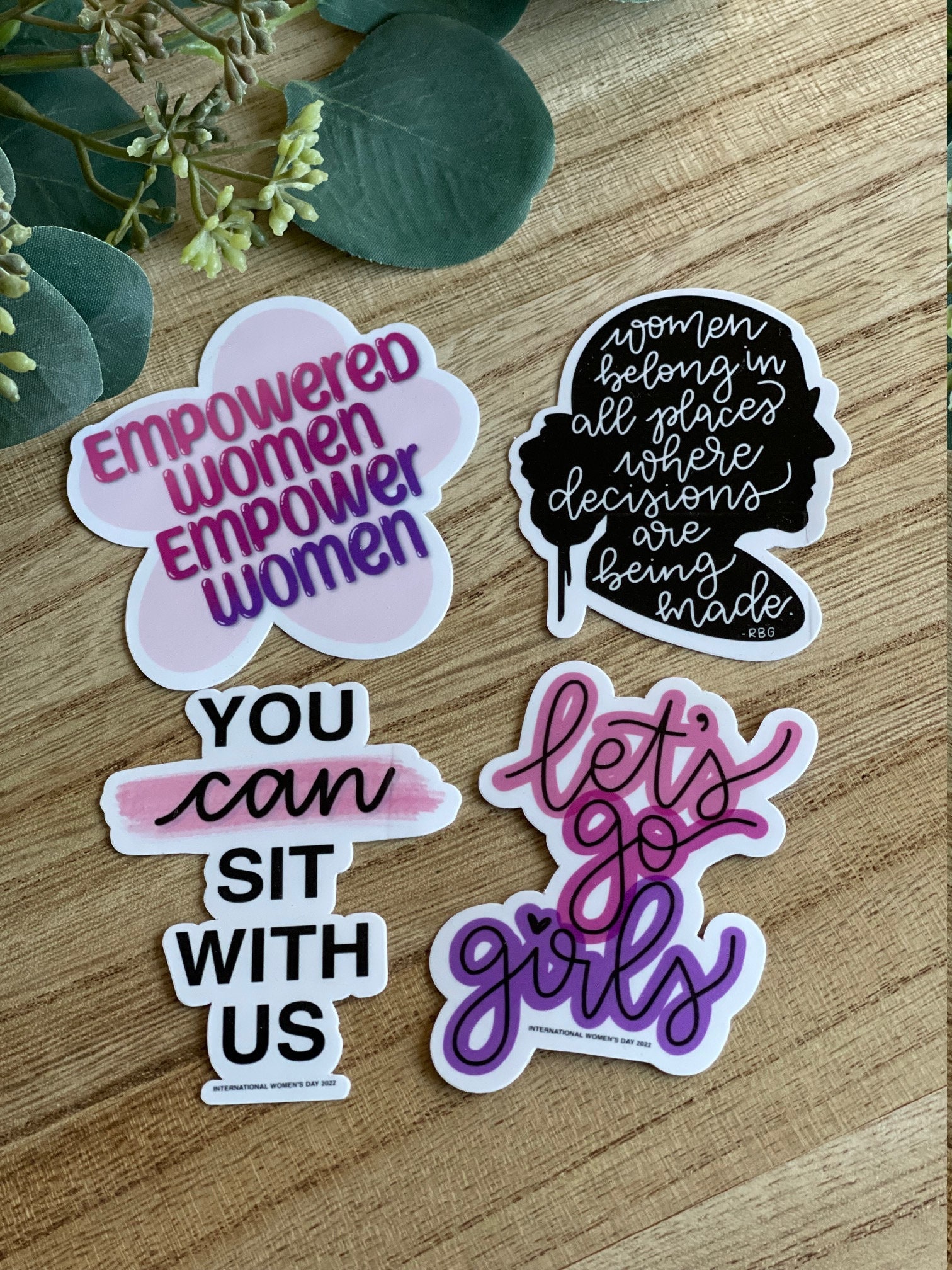International Women's Day Sticker Pack - Etsy
