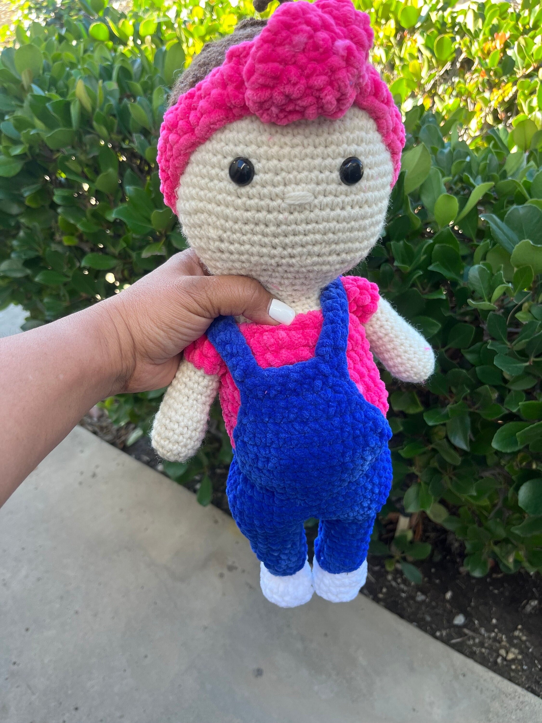 Ms. Rachel Crochet Doll, Baby Songs, Amigurumi Ms. Rachel, Personalized ...