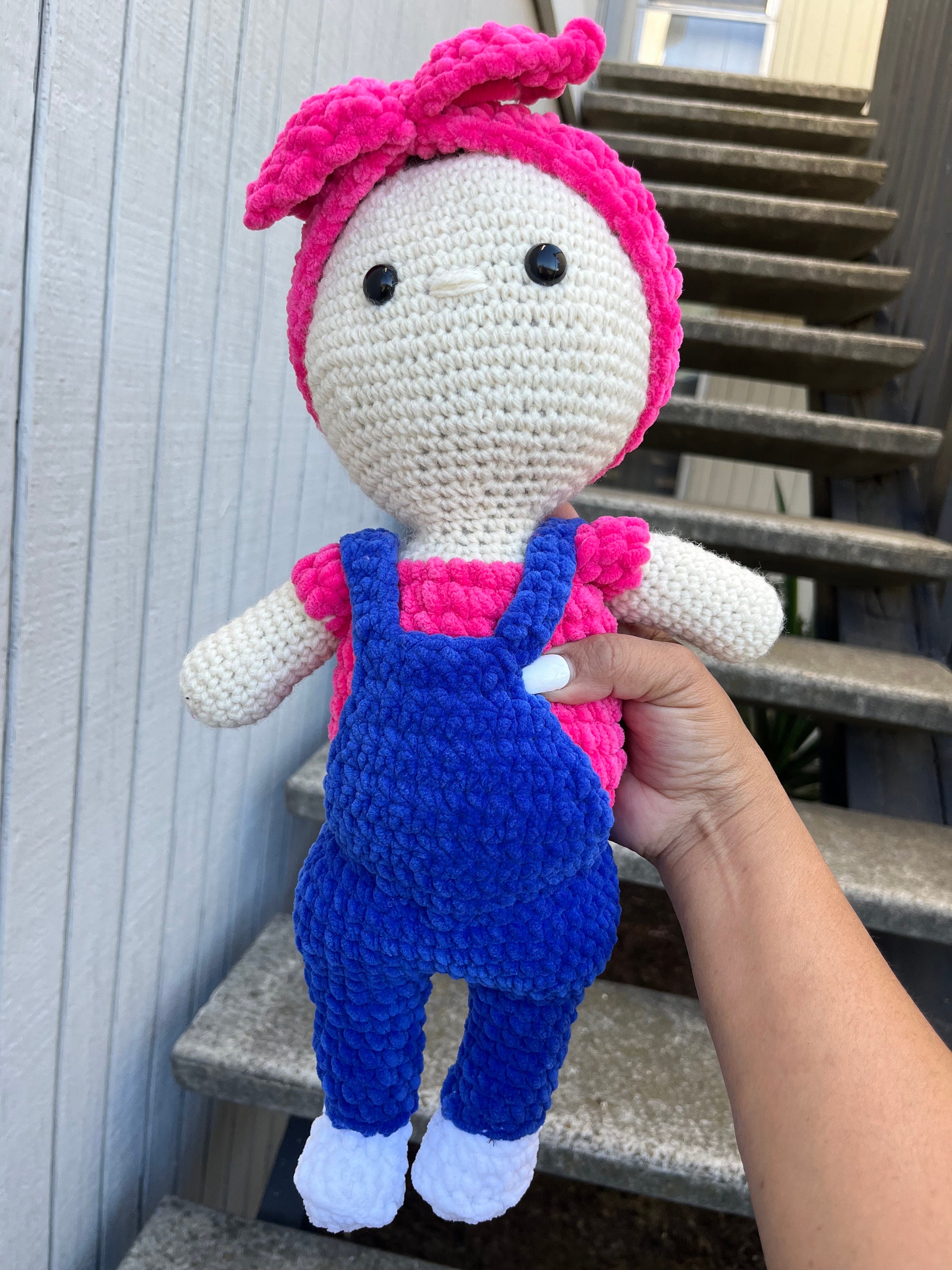 Ms. Rachel Crochet Doll, Baby Songs, Amigurumi Ms. Rachel, Personalized ...