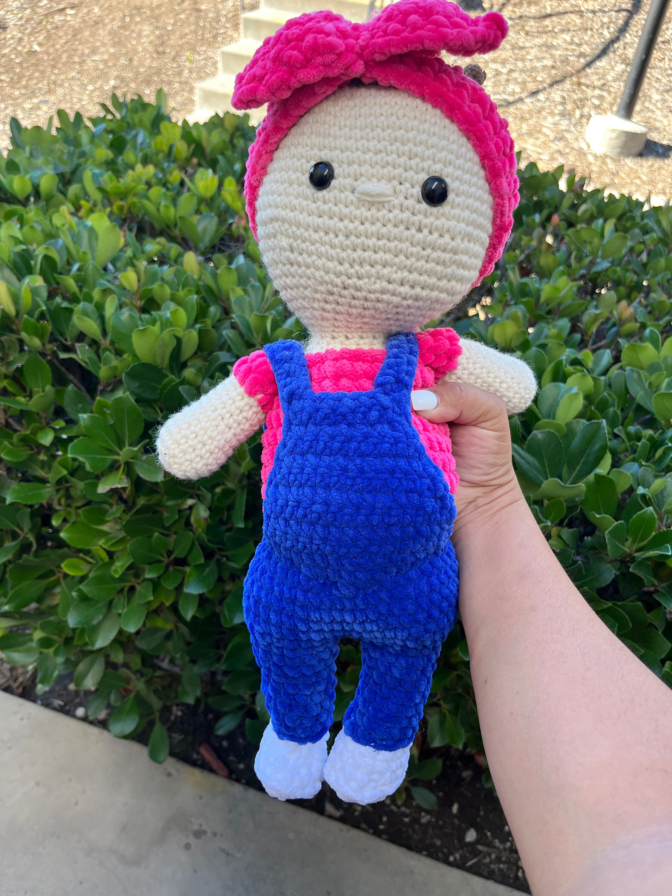 Ms. Rachel Crochet Doll, Baby Songs, Amigurumi Ms. Rachel, Personalized ...